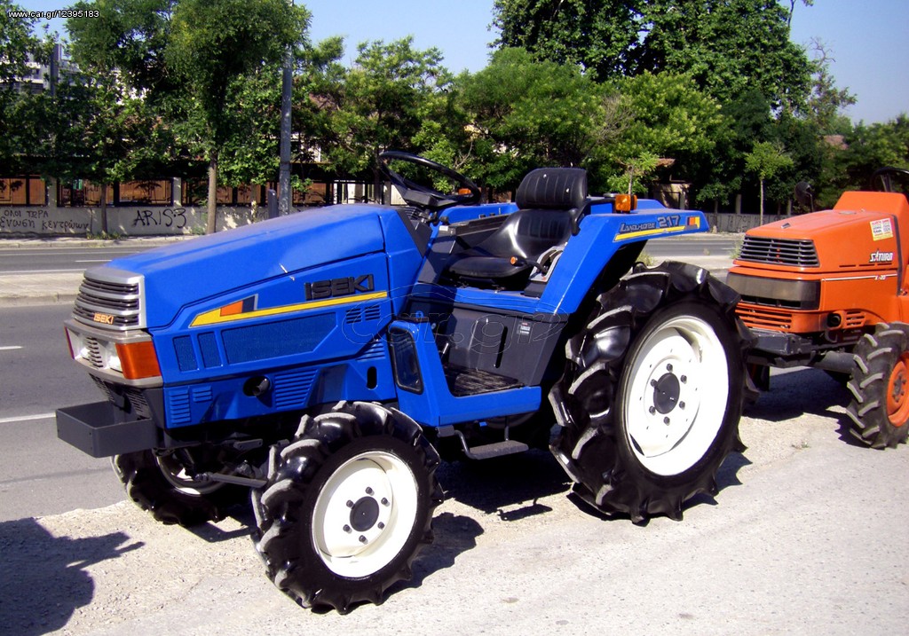 Car.gr - Αμπελουργικά Τρακτέρ Iseki 2014 ISEKI LANDHOPE 217 4wd & φρέζα