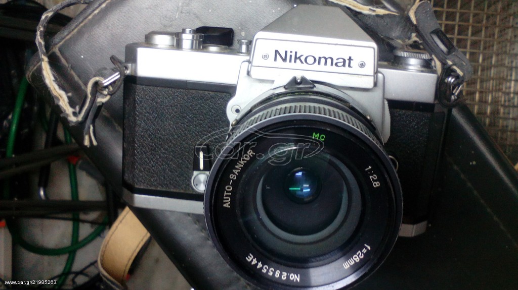 Car.gr - φωτογραφικη Nikkormat με φιλμ , τηλεφακός tamron & ψηφιακες ...
