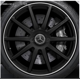 Car.gr - MERCEDES ΖΑΝΤΕΣ ΣΕΤ 8,5Χ20 5Χ112Κ ΕΤ45 ΜΑΥΡΟ ΜΑΤ ΔΙΑΜΑΝΤΕ ΧΕΙΛΟΣ
