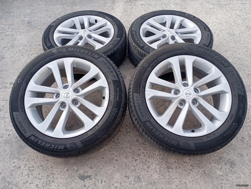Car.gr - Πωλουνται ζαντες 17αρες(5χ114,3)ΓΝΗΣΙΕΣ NISSAN