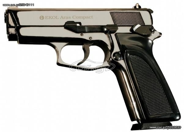 Car.gr - EKOL ARAS COMPACT FUME 9mm Πιστόλι αντίγραφο starter pistol ...