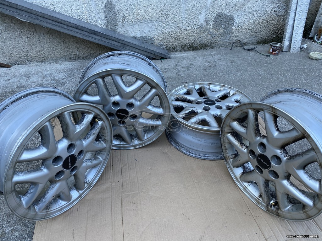 Car.gr - 4αδα Ζαντες Αλουμινιου καρε ζαντας 5x100 6JJx15