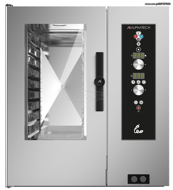 Car.gr - Φούρνος Αερίου 10 θέσεων 1/1GN με Boiler 93x82,5x104 ALPHATECH ...