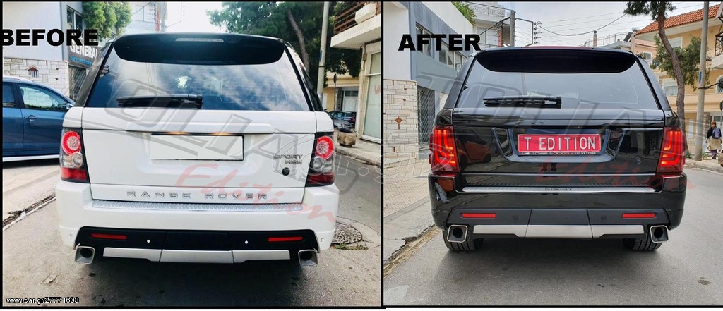Car.gr - RANGE ROVER SPORT REAR TRUNK TAILGATE look FACELIFT / ΠΙΣΩ ...