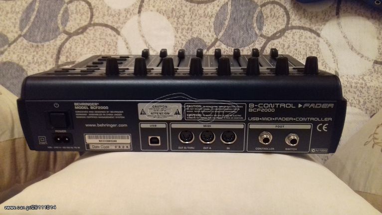 Car.gr - Behringer BCF2000 USB MIDI controller Car.gr - Behringer BCF2000 USB MIDI controller