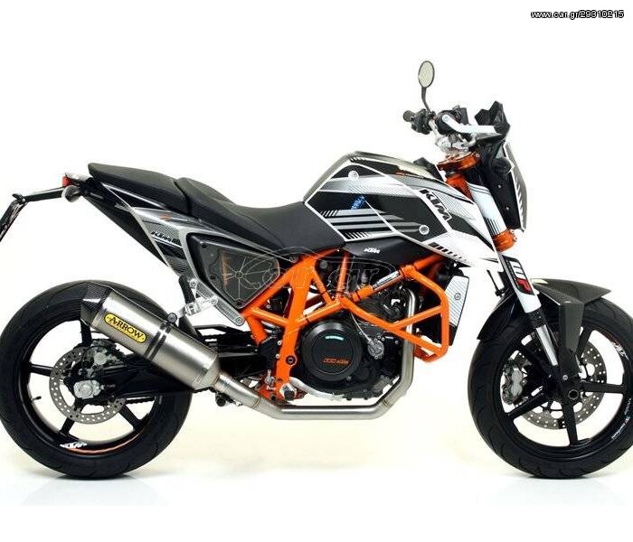 Car.gr - ARROW ΟΛΟΣΩΜΗ ΕΞΑΤΜΙΣΗ RACE-TECH ΑΛΟΥΜΙΝΙΟΥ KTM DUKE 690 ’12-’15
