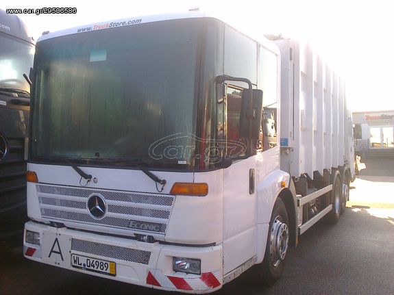 Car.gr - Mercedes-Benz '04 2628 ECONIC 6X2 24+2 ΚΥΒΙΚΑ ΠΡΕΣΣΑ