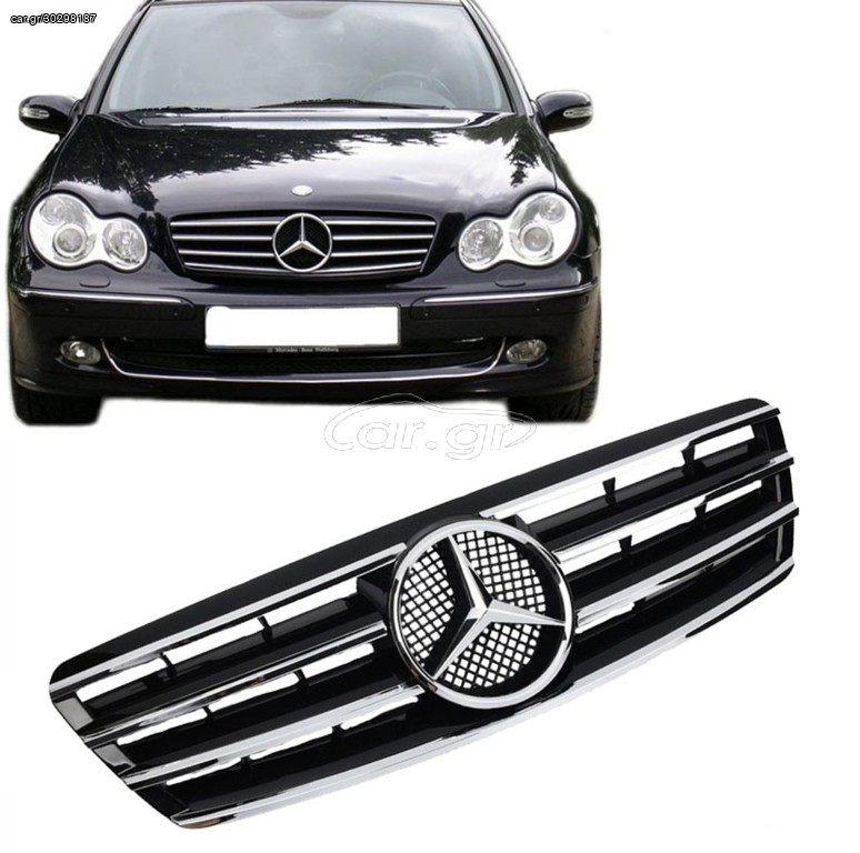 Car.gr - ΜΑΣΚΑ ΕΜΠΡΟΣ MERCEDES-BENZ C-CLASS W203 00-07 AMG Design