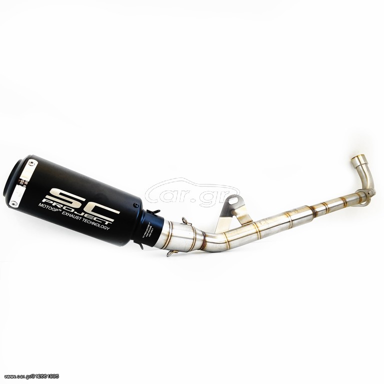 Car.gr - ΕΞΑΤΜΙΣΗ ΟΛΟΣΩΜΗ SC PROJECT ΜΑΥΡΗ Φ50 HONDA GLX/C50/SUPRA (ΜΕ ...