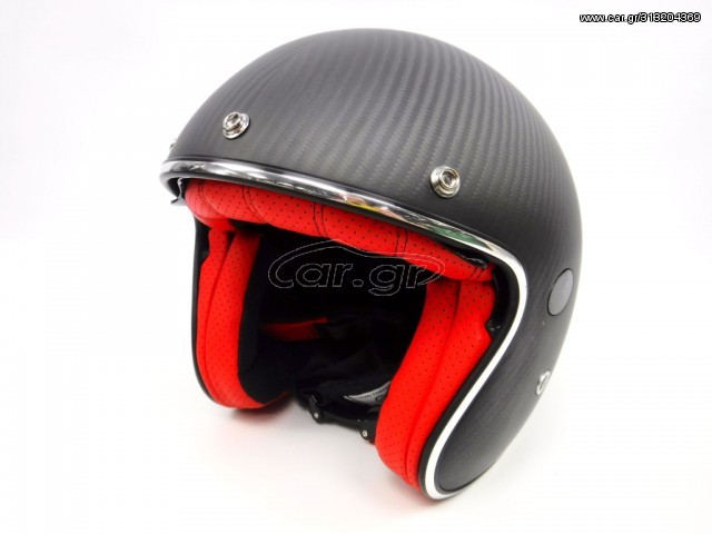Car.gr - Κρανος Moto Guzzi MG Jet Carbon Μαυρο/Κοκκινο