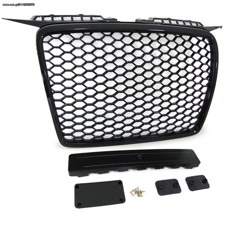 Car.gr - ΜΑΣΚΑ [RS3-TYPE] *BLACK GLOSS* Γυαλιστερό ΓΡΙΛΙΑ ΠΡΟΦΥΛΑΚΤΗΡΑ ...
