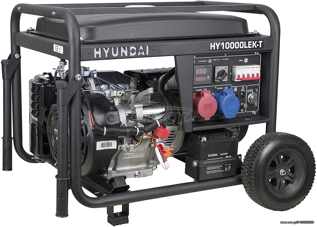 Car.gr - Γεννήτρια βενζίνης 10 kVA HYUNDAI HY10000 LEK-T 40C14 Full ...
