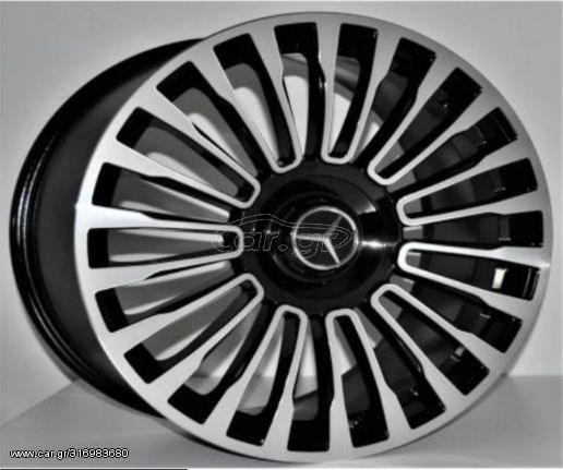 Car.gr - MERCEDES STYLE ΖΑΝΤΕΣ ΚΑΙΝΟΥΡΓΙΕΣ ΣΕΤ 8.5Χ19 5Χ112Κ ΕΤ30 ΜΑΥΡΟ ...