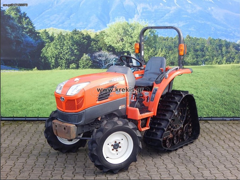 Car.gr - Kubota '04 T240 HST Ερπυστριοφόρο ΚΡΕΚΗΣ Υδρ. τιμόνι