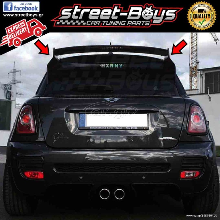 Car.gr - ΑΕΡΟΤΟΜΗ [GP TYPE] SPOILER MINI COOPER R53 & R56 (2001-2013 ...