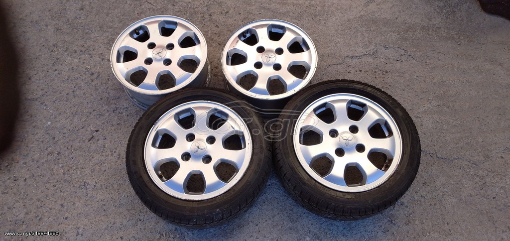 Car.gr - Τετράδα ζαντες αλουμινίου 15''x6" (4x114,3), από Mitsubishi ...