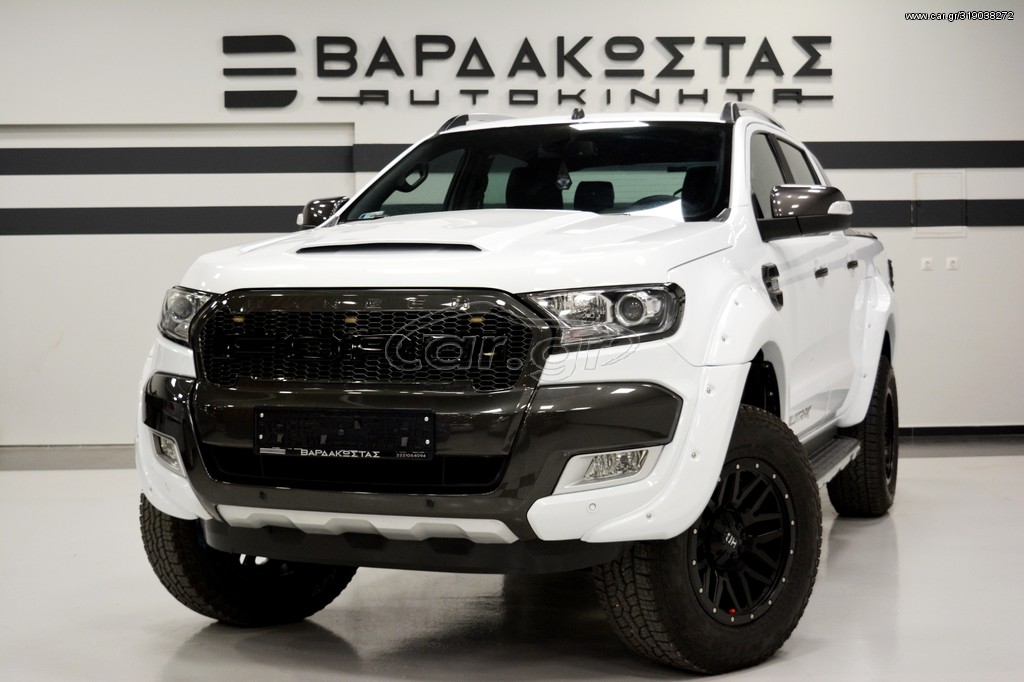 Car.gr - Ford Ranger '17 Custom_3.2L_WildTrak_Automatic_Μπλοκέ (+Video)
