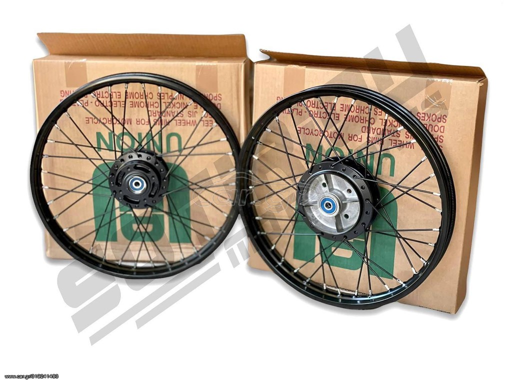 Car.gr - ΖΑΝΤΕΣ UNION YAMAHA CRYPTON 105/R105 ΜΑΥΡΕΣ ΜΕ ΜΑΥΡΕΣ ΑΚΤΙΝΕΣ