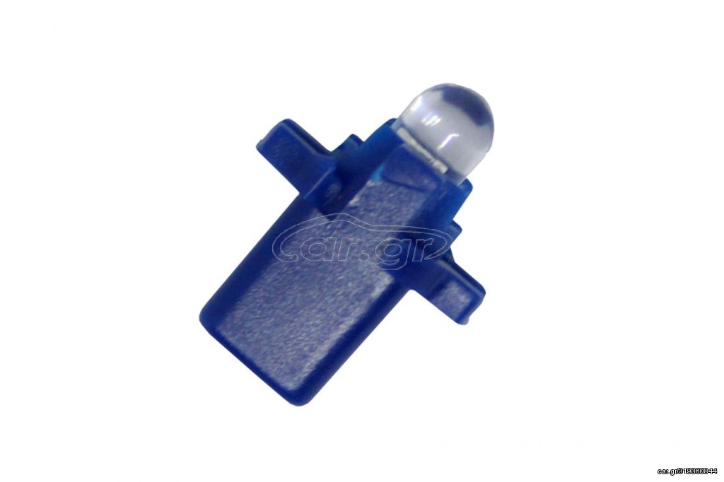 Car.gr - Led λάμπα τύπου B8.3D 12V / 2W μπλε - 1τμχ.