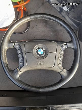Car.gr - BMW E46 E39 E38 E53 ΤΙΜΟΝΙ ΜΕ ΧΕΙΡΙΣΤΗΡΙΑ ΚΑΙ ΑΕΡΟΣΑΚΟ