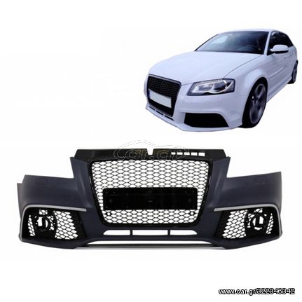 Car.gr - Μπροστινός Προφυλακτήρας Για Audi A3 8P 08-12 Facelift RS3 ...