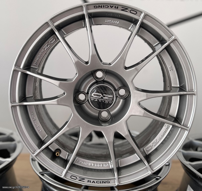 Car.gr - ΖΑΝΤΕΣ 15" Ο.Ζ. RACING ULTRALEGGERA CRYSTAL TITANIUM 4X100 ...