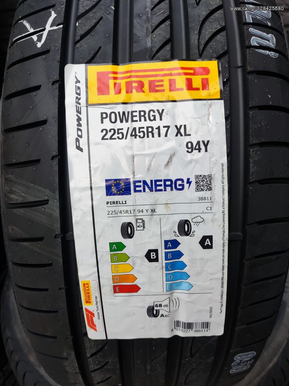 Car.gr - ΠΡΟΣΦΟΡΑ.... ΕΛΑΣΤΙΚΑ..... 225/45/17 PIRELLI Y POWERGY
