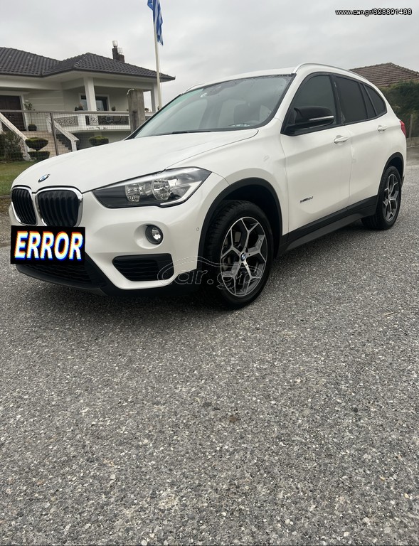 Car.gr - Bmw X1 '17 sDrive18d ΑΥΤΟ ΠΑΝΟΡΑΜΑ ΔΕΡΜΑ