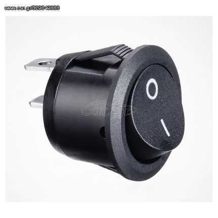 Car.gr - Διακόπτης ON/OFF στρογγυλός 12V/10A (1 Τεμ.) - 04.596.1 ...