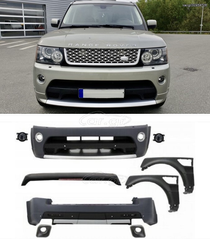 Car.gr - BODY KIT Range ROVER Sport Facelift 2005-2013 L320 with Front ...