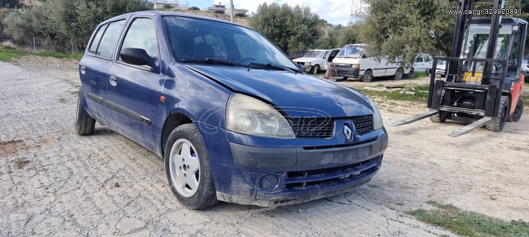Car.gr - RENAULT CLIO 2004 1149cc ΚΩΔΙΚΟΣ ΚΙΝΗΤΗΡΑ D7FG7 ΓΙΑ ...
