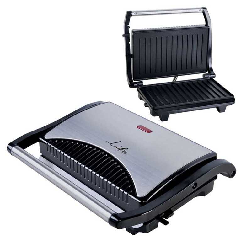 Car.gr - Τοστιέρα INOX με πλάκες grill και αυτόματη προσαρμογή για ...