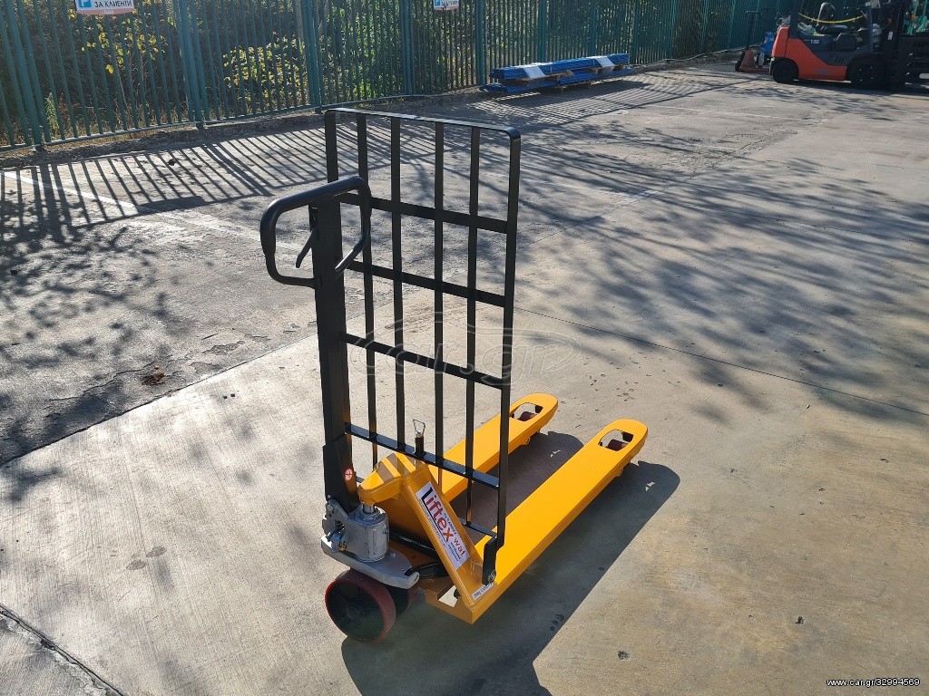 Car.gr - Liftex '21 Backrest παλετοφορο με πλεγμα