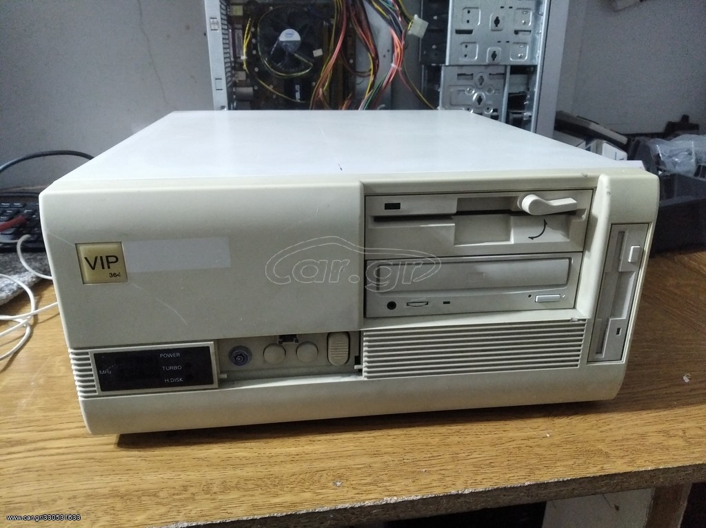 Car.gr - ΕΠΩΛΗ...Retro vintage PC VIP364 AMD 80386 8MB Ram floppy 5.5 ...
