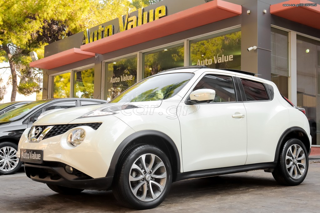 Car.gr - Nissan Juke '16 1.5 DCI 110HP TEKNA PANORAMA ΔΕΡΜΑ EURO-6
