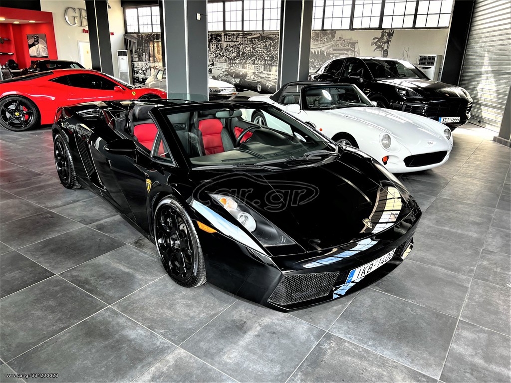 Car.gr - Lamborghini Gallardo 2008 SPYDER ΕΛΛΗΝΙΚΟ 1 ΧΕΡΙ LIFT SYSTEM ...