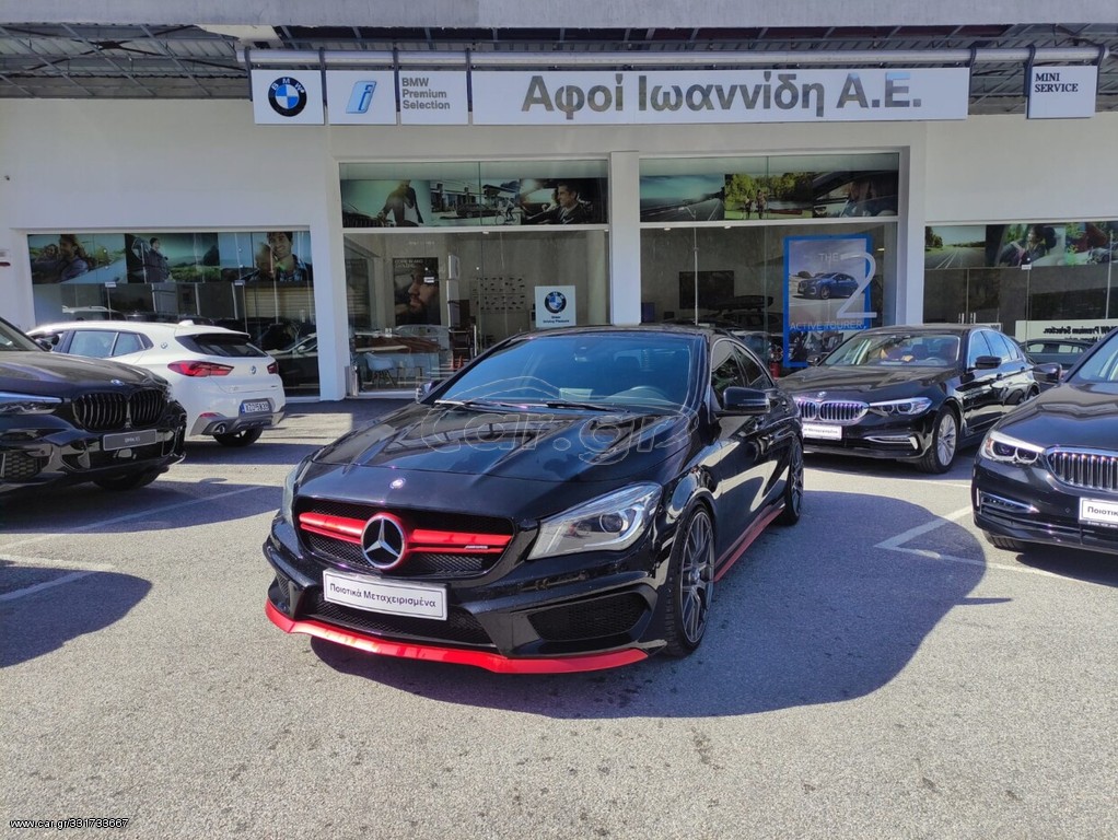 Car.gr - Mercedes-Benz CLA 45 AMG '16 4MATIC (Π)-ΜΕ ΑΠΟΣΥΡΣΗ