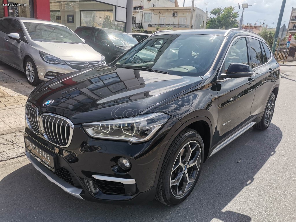 Car.gr - Bmw X1 '16 sDrive18d xLine AΥΤΟΜΑΤΟ ΠΑΝΟΡΑΜΑ-ΟΡΟΦΗ NAVI