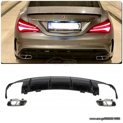 Car.gr - ΣΠΟΙΛΕΡ ΠΙΣΩ ΠΡΟΦΥΛΑΚΤΗΡΑ Mercedes CLA W117 X117 Shooting ...