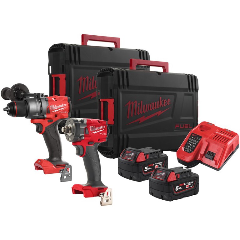 Car.gr - MILWAUKEE M18 FUEL FPP2B3-502X POWERPACK ΣΕΤ ΚΡΟΥΣΤΙΚΟ ...