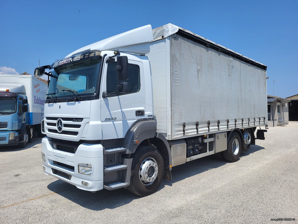 Car.gr - Mercedes-Benz '07 2543 AXOR 6X2 - EURO 5 - ΚΟΥΡΤΙΝΑ + ΥΔΡΑΥΛΙΚΗ
