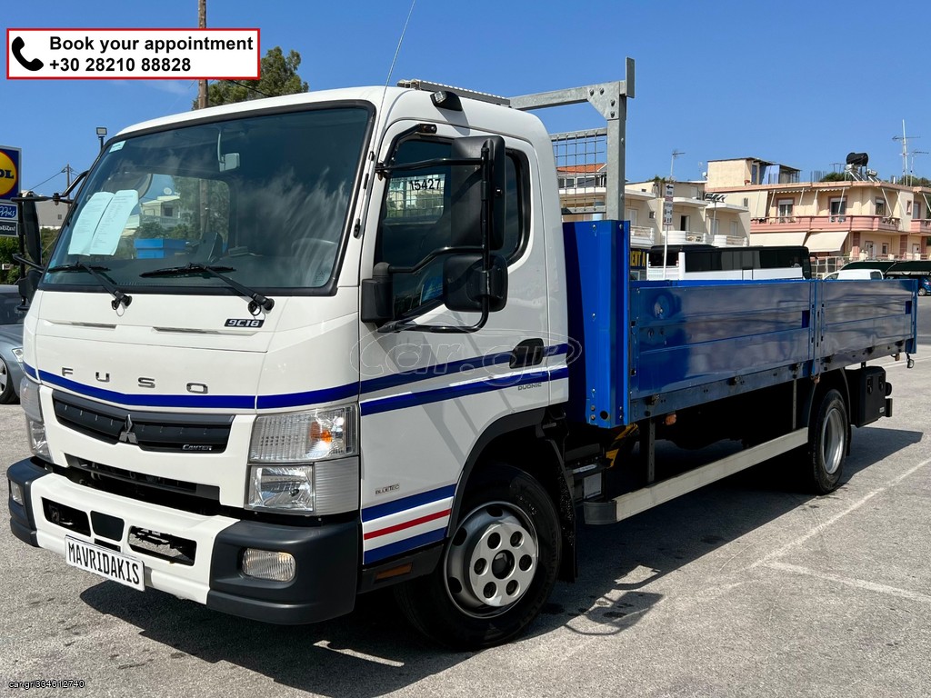 Car.gr - Mitsubishi Canter '19 FUSO 9C18 - ΑΥΤΟΜΑΤΟ - 5M ΚΑΡΟΤΣΑ - EURO 6