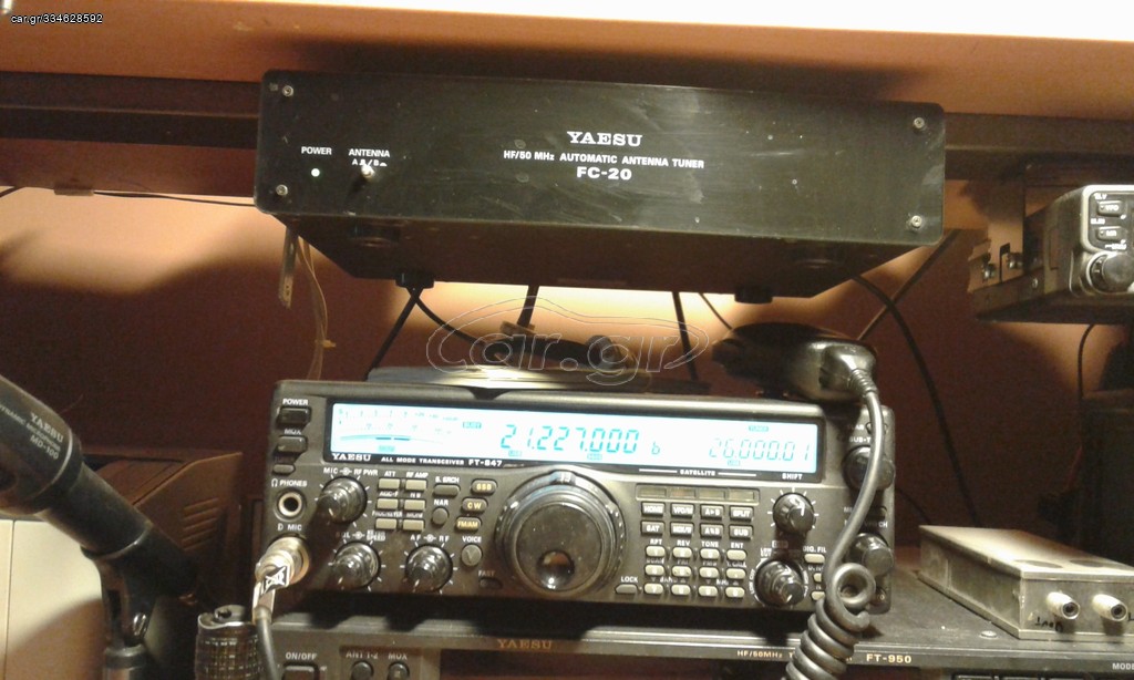 Car.gr - YAESU FT-847 + TUNER