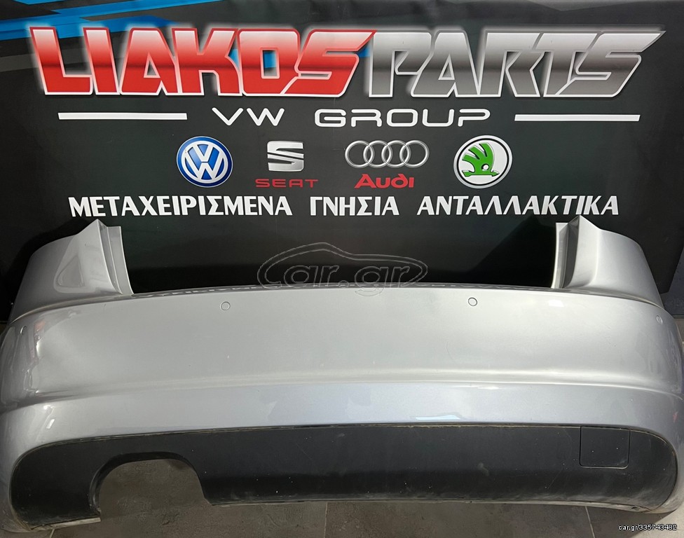 Car.gr - Πωλείται πίσω προφυλακτήρας AUDI A3 8P FACELIFT S’LINE SPORTBACK