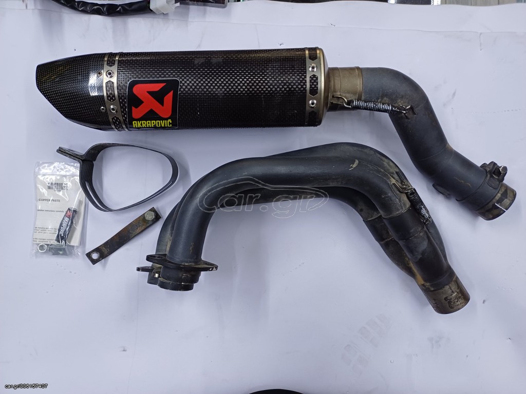 Car.gr - ΟΛΟΣΩΜΗ ΕΞΑΤΜΙΣΗ YAMAHA TRACER900 MT09 AKRAPOVIC CARBON RACING ...