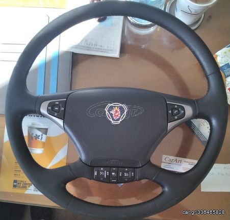 Car.gr - ΔΕΡΜΆΤΙΝΟ ΤΙΜΟΝΙ ΜΕ ΔΙΑΚΟΠΤΕΣ SCANIA R