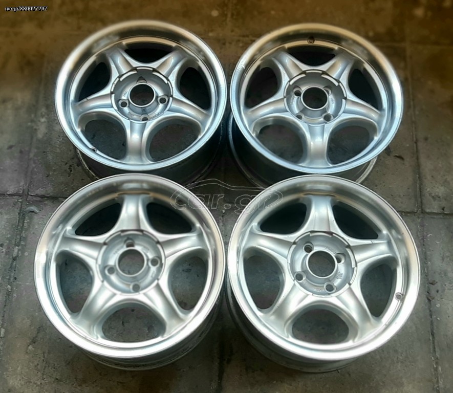 Car.gr - Ζάντες αλουμινίου 15" Rial, 4x98, made in Germany, 4 τεμάχια