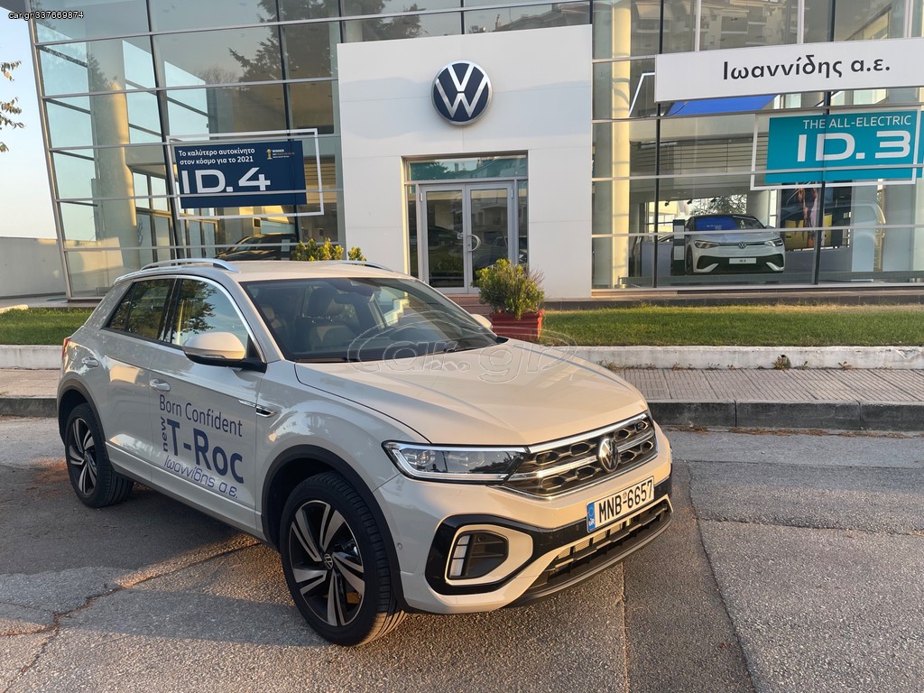 Car.gr - Volkswagen T-Roc '23 1.5 TSI 150PS DSG R-Line + LED Plus +18 ...