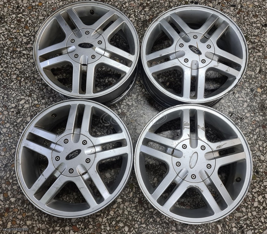 Car.gr - Ζάντες αλουμινίου γνήσιες Ford, 15", 4x108, Ronal, 4 τεμάχια