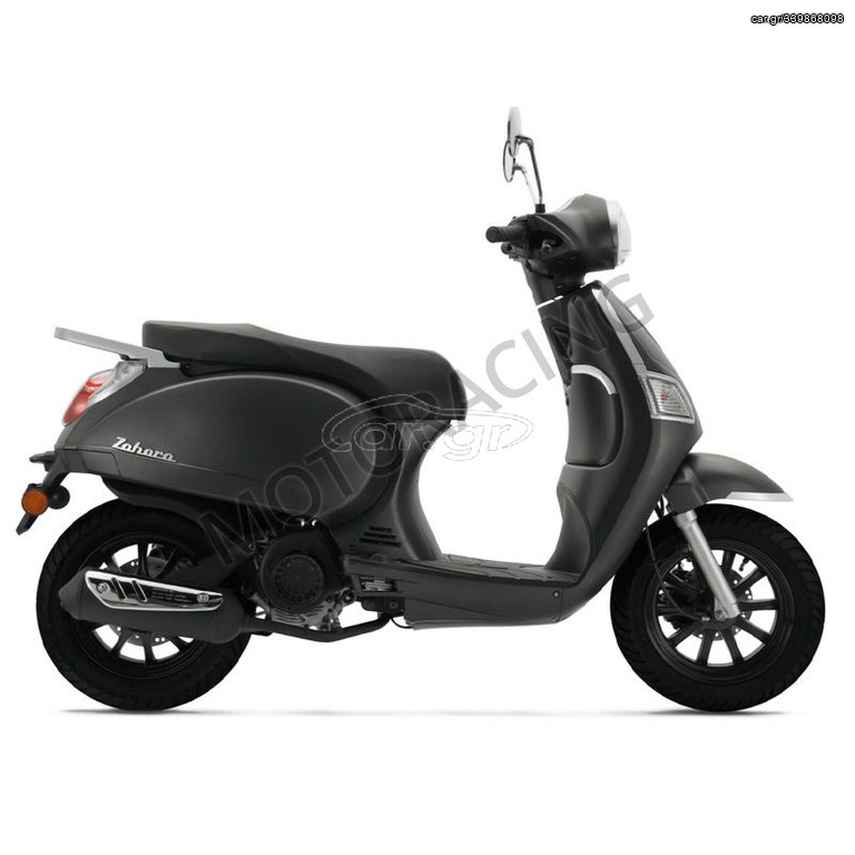 Car.gr - Keeway Zahara 2025 RETRO ZAHARA 125 ΓΚΡΙ - ΜΑΥΡΟ ΜΑΤ